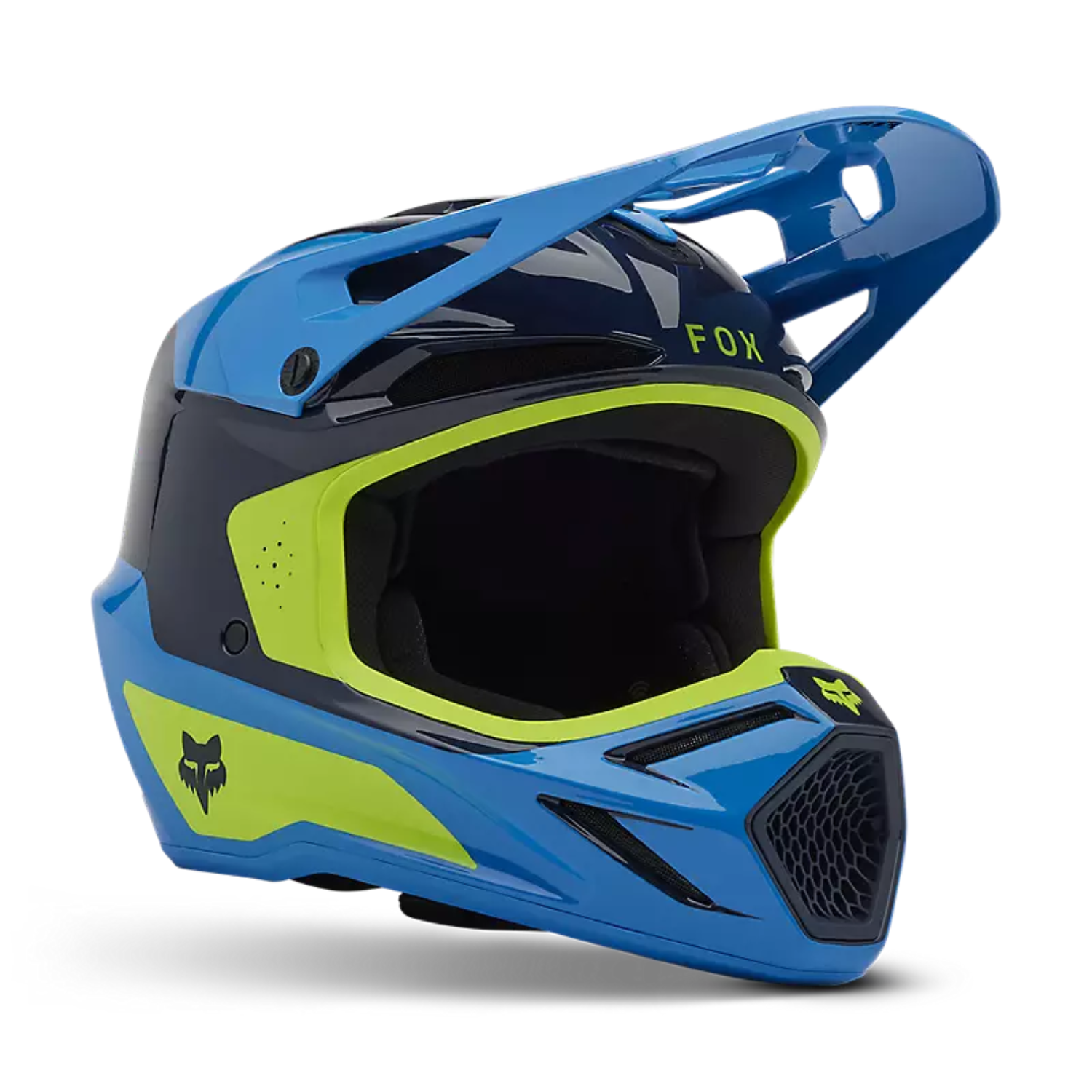 FOX MOTOCROSS FULL FACE HELMET- YTH V3 IMPRESSION HELMET-Enjoy 25% ...